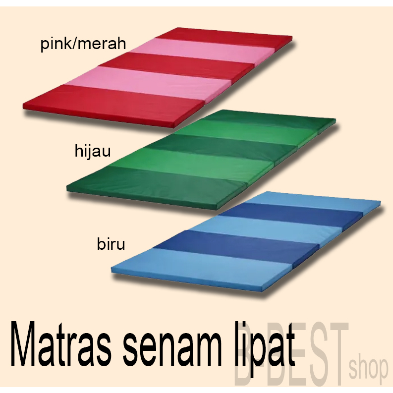 Jual Matras senam lipat / Alas senam Yoga MATRAS SENAM LIPAT Matras ...