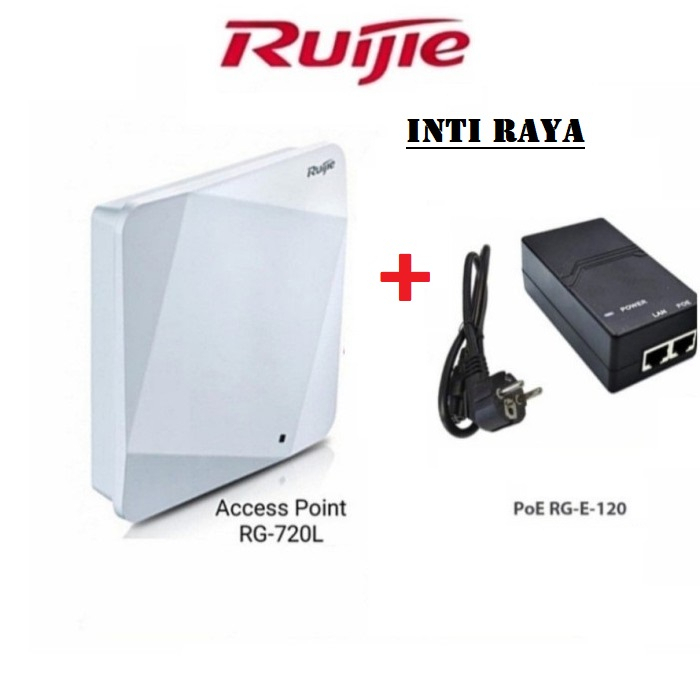 Jual RUIJIE RG-AP720-L + POE-120 / POE-AF15 Access Point Ceiling Indoor ...