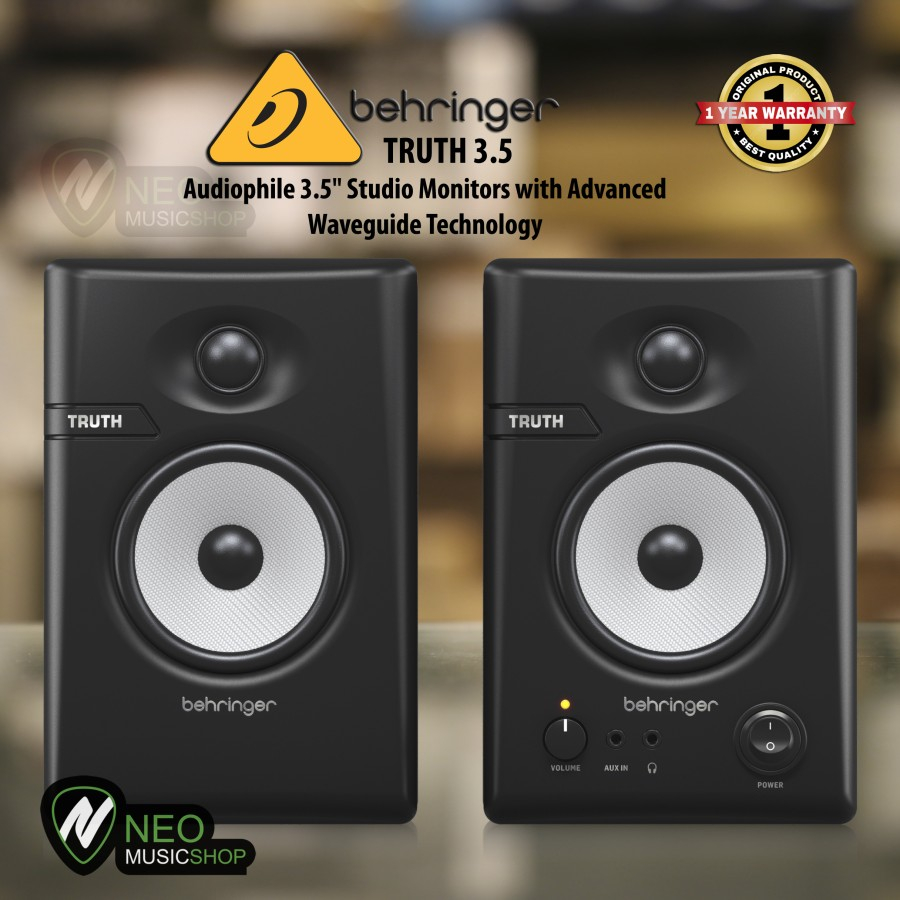 Jual Behringer TRUTH 4.5 BT Audiophile 4.5" Studio Monitors with Bluetooth | Shopee Indonesia