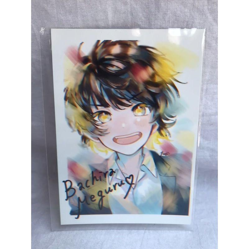 Jual BACHIRA MEGURU BLUE LOCK BLLK ART PRINT Neppuri Netprint size L ...