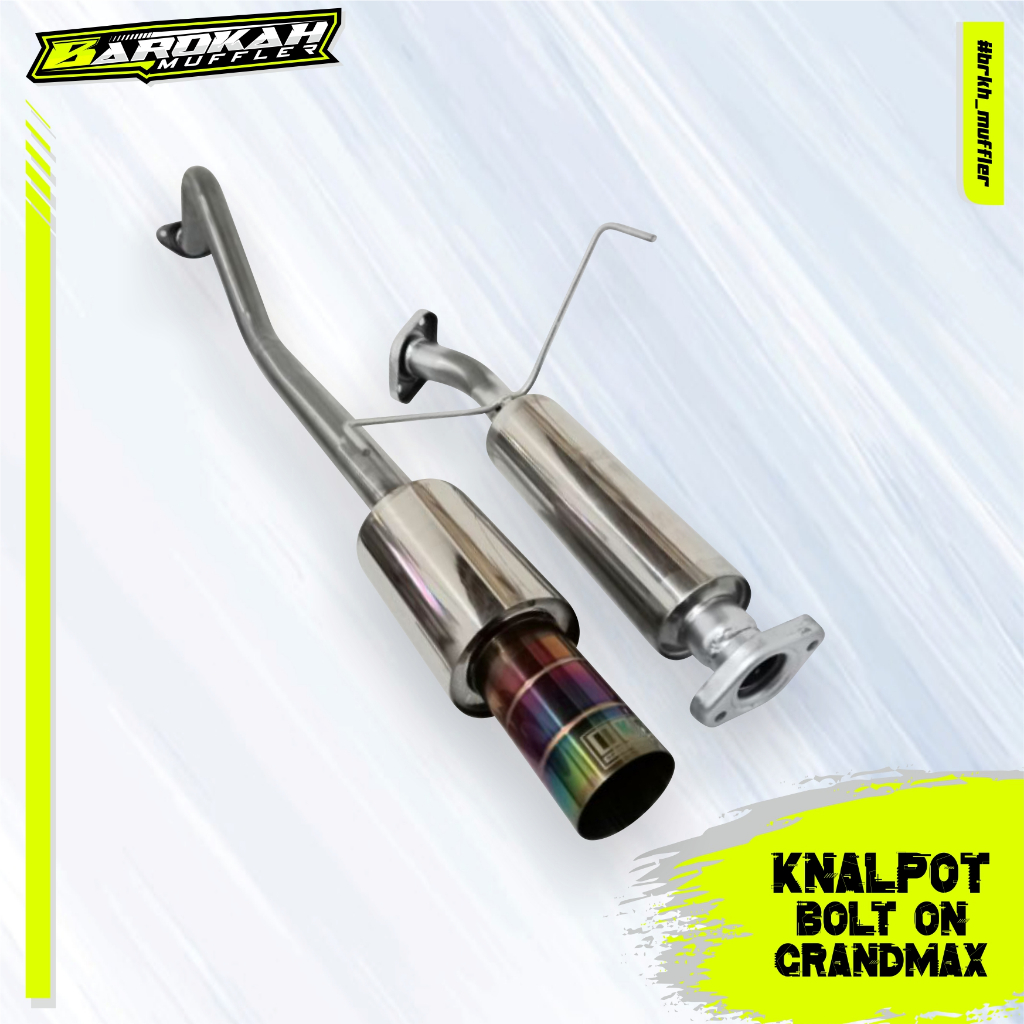 Jual KNALPOT BOLT ON HKS RAINBOW GRANDMAX | Shopee Indonesia