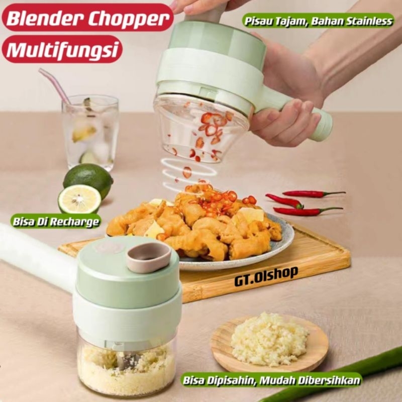 Jual Alat pemotong Bumbu Elektrik Sayuran Chopper Cabe Bawang⭐GT.OLSHOP ...