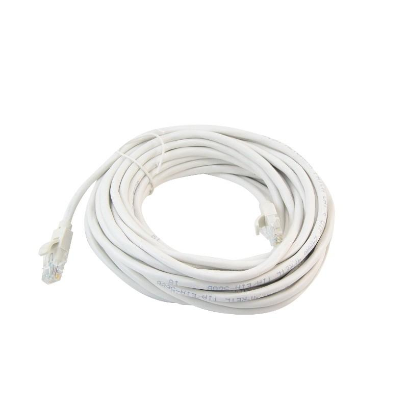 Jual Kabel LAN Networking UTP Cat 6 10 Meter GigaSpeed - White | Shopee ...