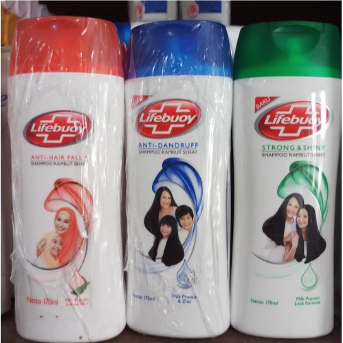 Jual Lifebuoy Shampoo kemasan botol Shampoo Anti Ketombe Rambut Rontok ...