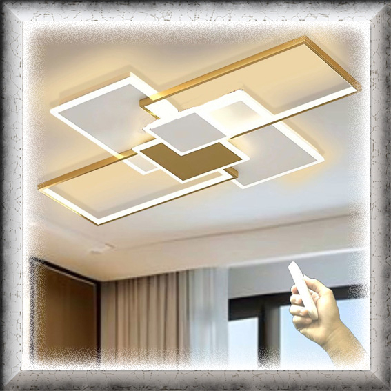 Jual Lampu hias plafon ceiling tempel MODERN MINIMALIS LED 3 cahaya ...