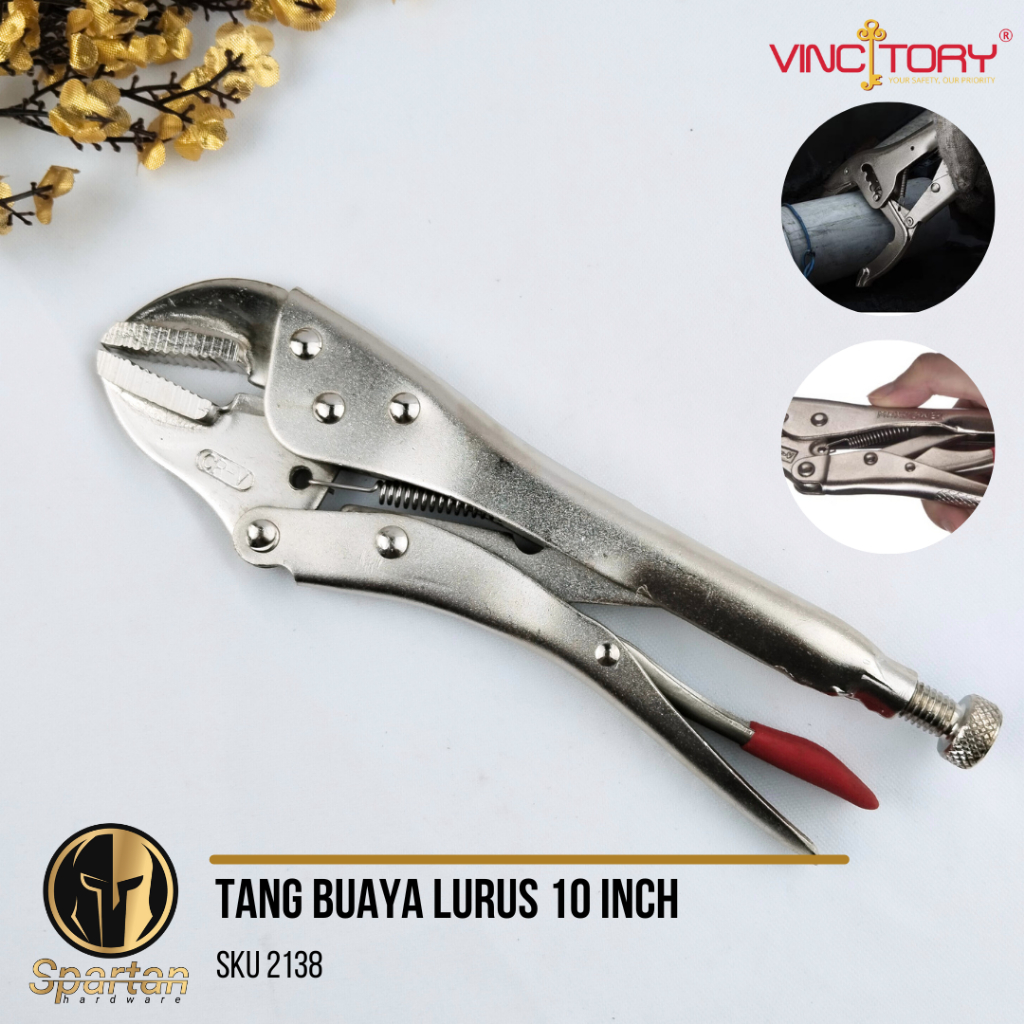 Jual Tang Buaya Lurus 10 Inch | Tang Buaya Bengkok 10 Inch Alat Potong ...