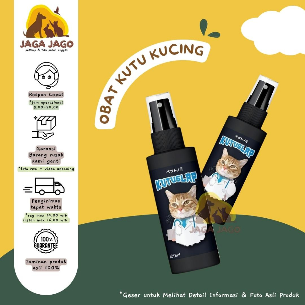 Jual KUTUSLAP - Obat Anti Kutu Hewan Kucing Anjing Kelinci Pembasmi ...