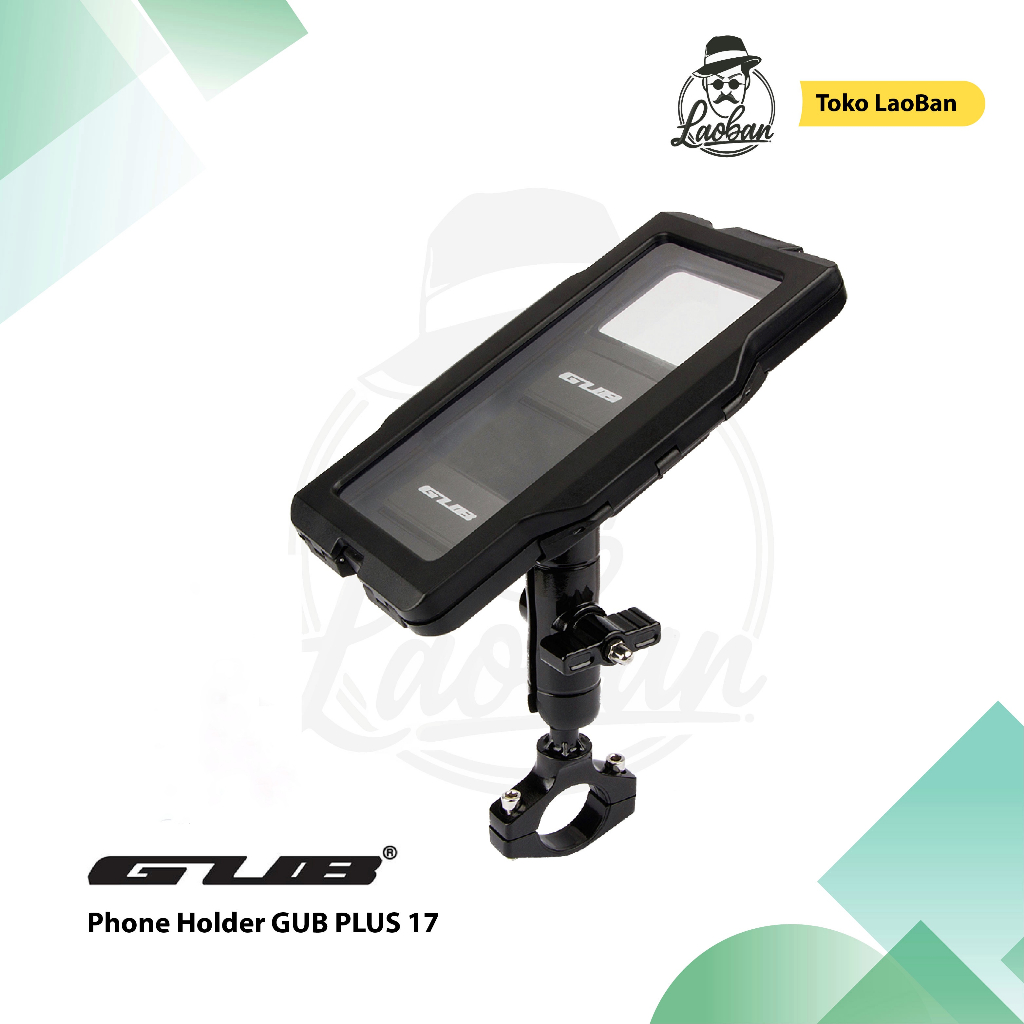 Jual Phone Holder GUB PLUS 17 Ballhead Original - Waterproof Holder HP Motor | Shopee Indonesia