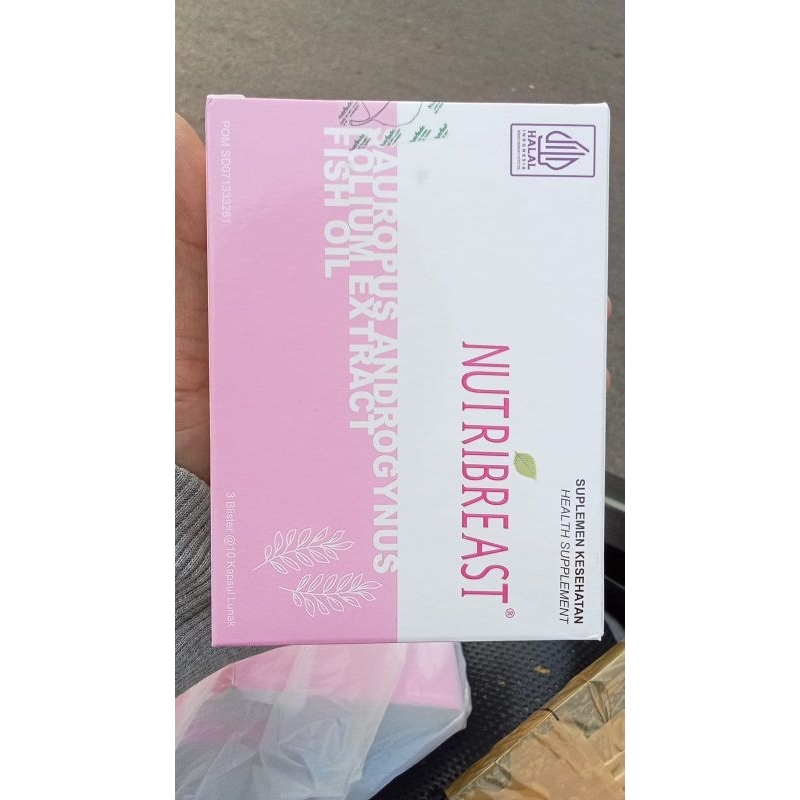 Jual NUTRIBREAST VITAMIN UNTUK MELANCARKAN ASI + DHA | Shopee Indonesia