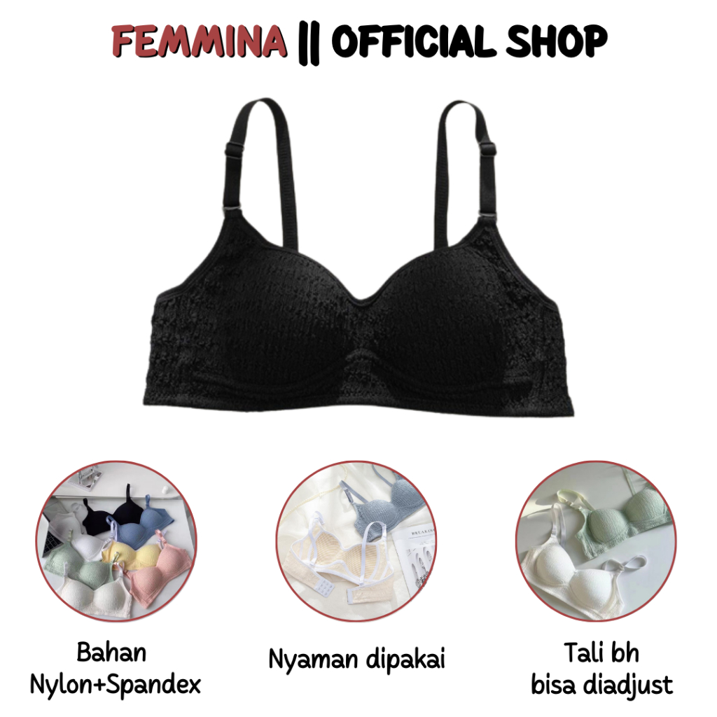 Jual B491 BH Bra motif garis lurus Push Up Style Senam Zumba Yoga ...