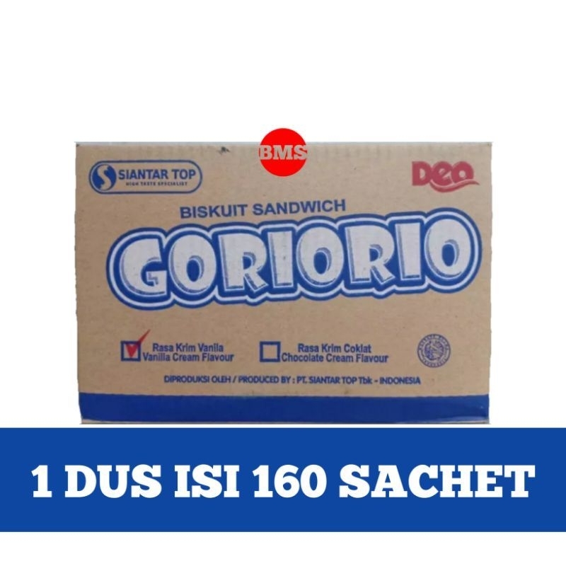 Jual Goriorio 1 Dus 8 pack (isi 160 pcs) | Shopee Indonesia