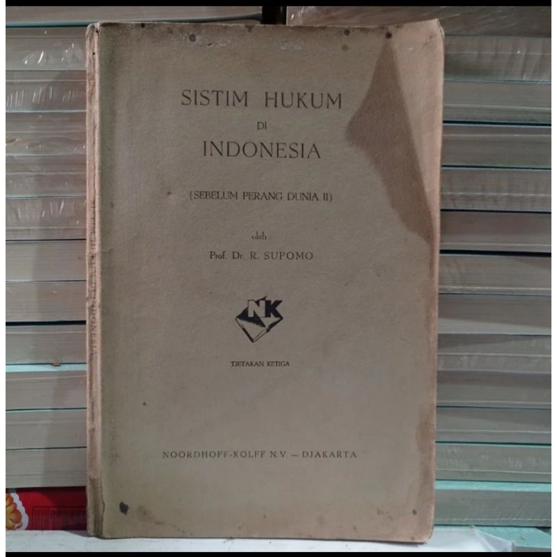 Jual SISTIM HUKUM DI INDONESIA - R. SUPOMO | Shopee Indonesia