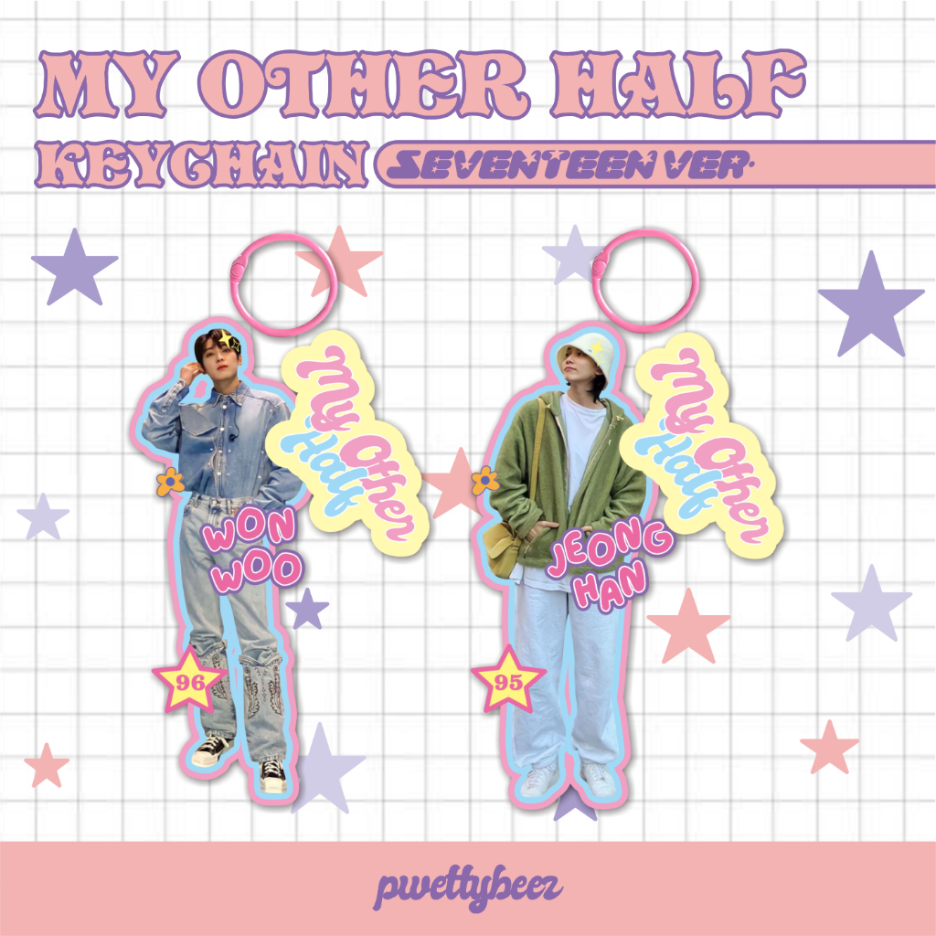 Jual MY OTHER HALF KEYCHAIN (SEVENTEEN VER) | Shopee Indonesia