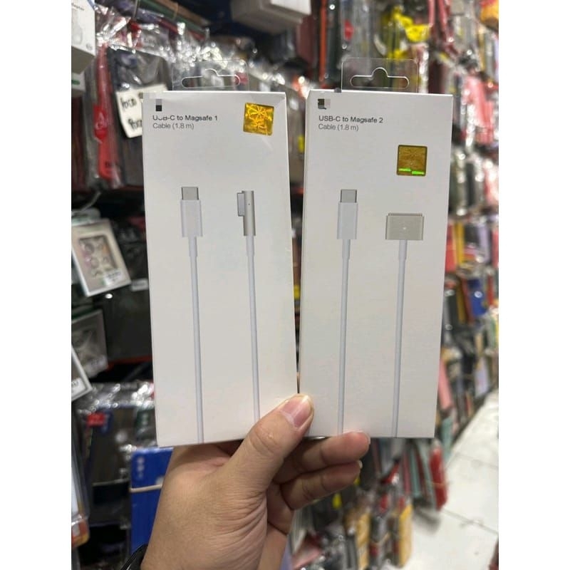 Jual KABEL DATA MAGNETIC TYPE-C TO MAGSAFE 1/MAGSAFE 2/MAGSAFE 3 CABLE ...