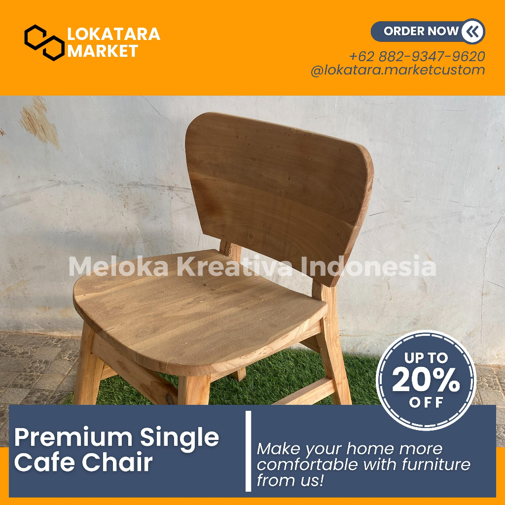 Jual Premium Kursi Cafe Single | Shopee Indonesia
