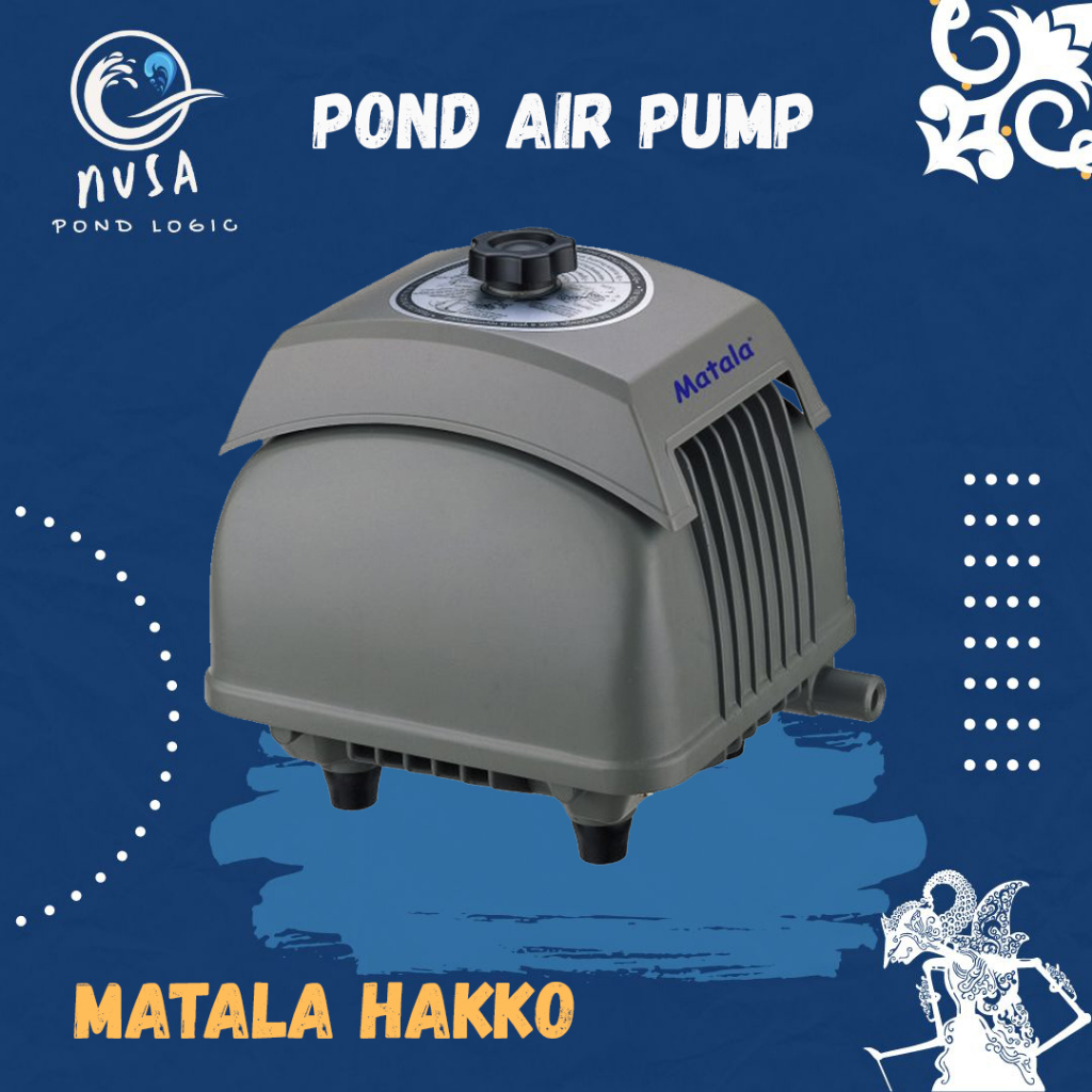 Jual Aerator Hako 80 Kolam Linier Diaphragm Air Pump Matala Pompa Udara ...