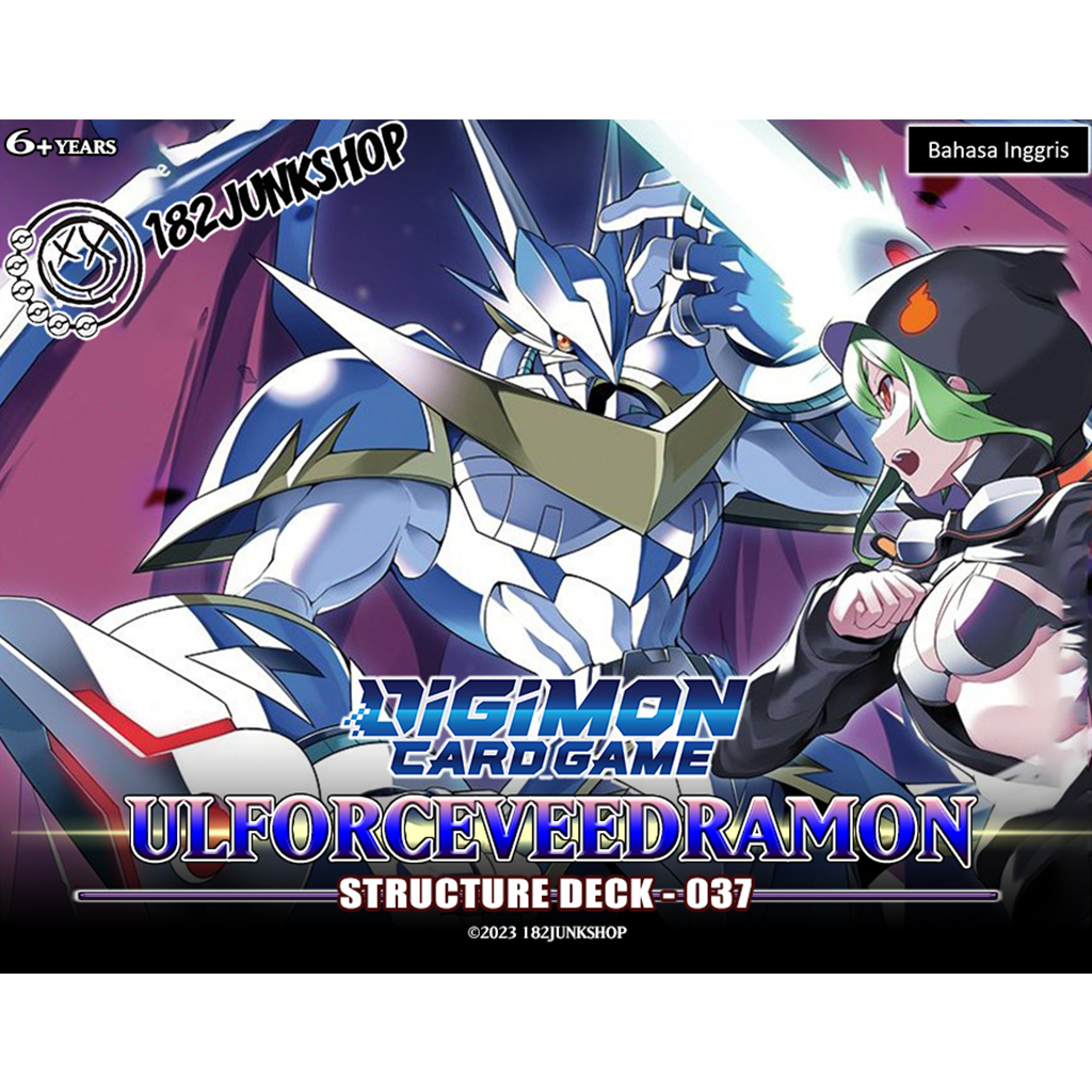 Jual Deck Digimon Card Game 037 - UlforceVeedramon X Deck - Non Ori ...