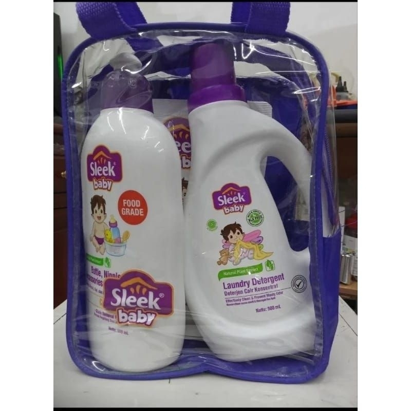 Jual Sleek Baby Special Package - Laundry deterjen sleek botol nipple ...