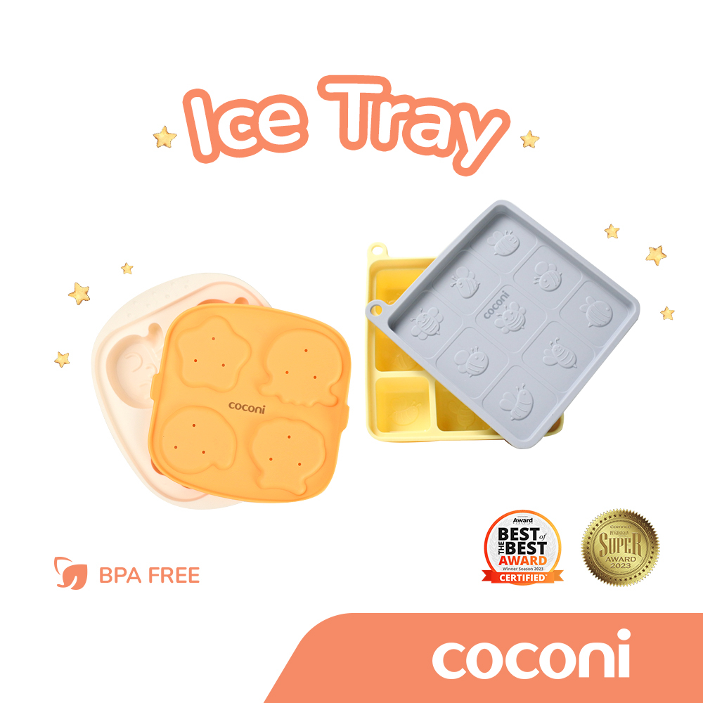 Jual COCONI Silicone Food Ice Tray Cube | Cetakan Makanan / Es Batu ...