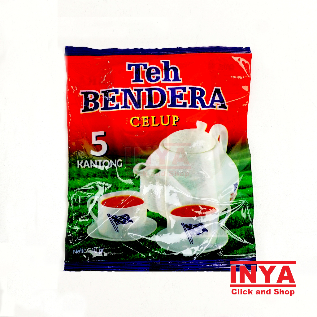 Jual Teh Bendera Celup 5 Kantong Sachet - Teh Celup - Tea | Shopee ...