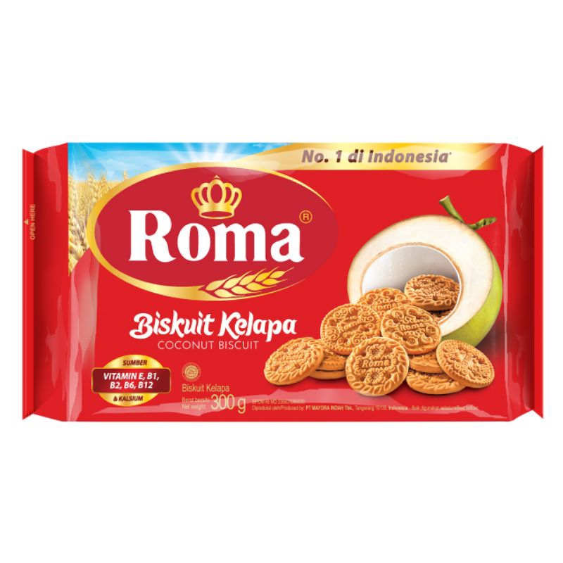 Jual Roma Biskuit Kelapa 300gr | Shopee Indonesia