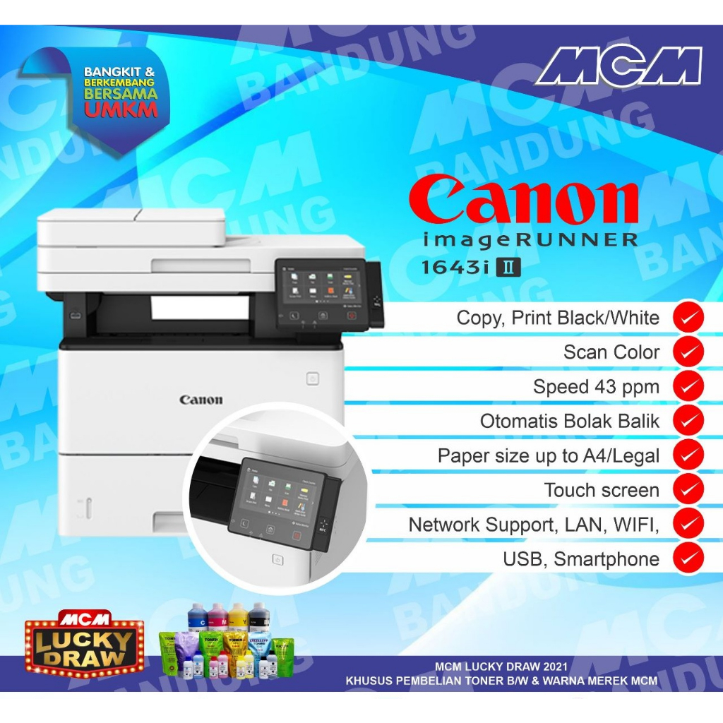 Jual MESIN FOTOCOPY CANON IR 1643 II | Shopee Indonesia