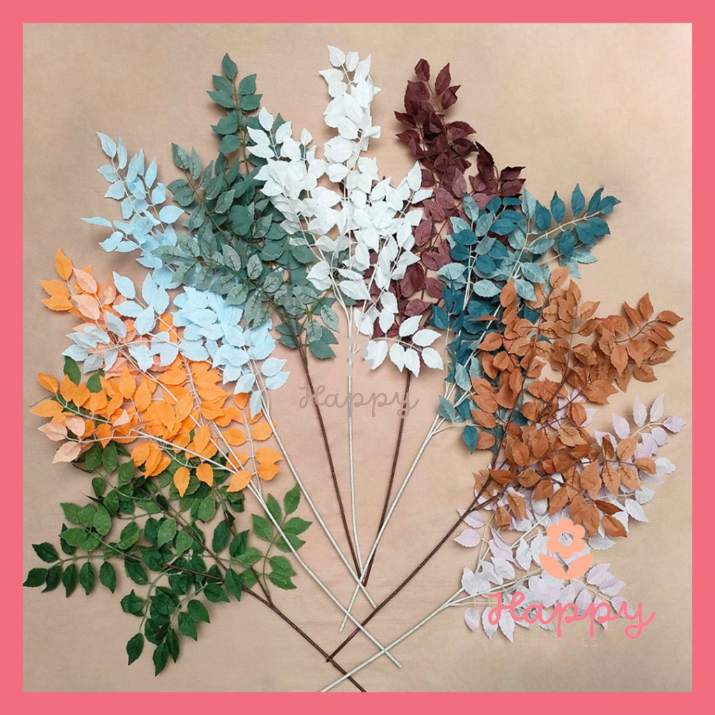 Jual Artificial Trumpet Leaves Daun Juntai Rumput Paslu Hiasan ...