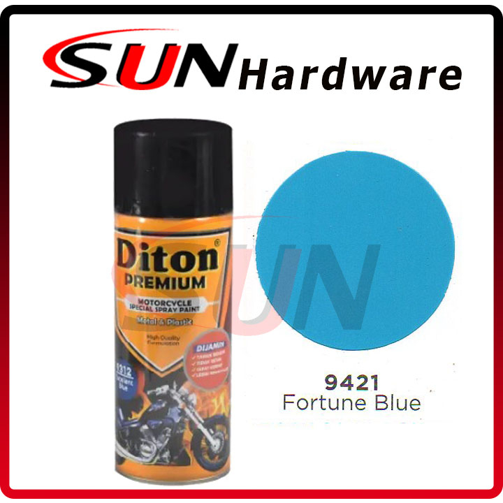 Jual Pilox DITON PREMIUM 400 ml Fortune Blue 9421 Pilox Pylox Biru ...