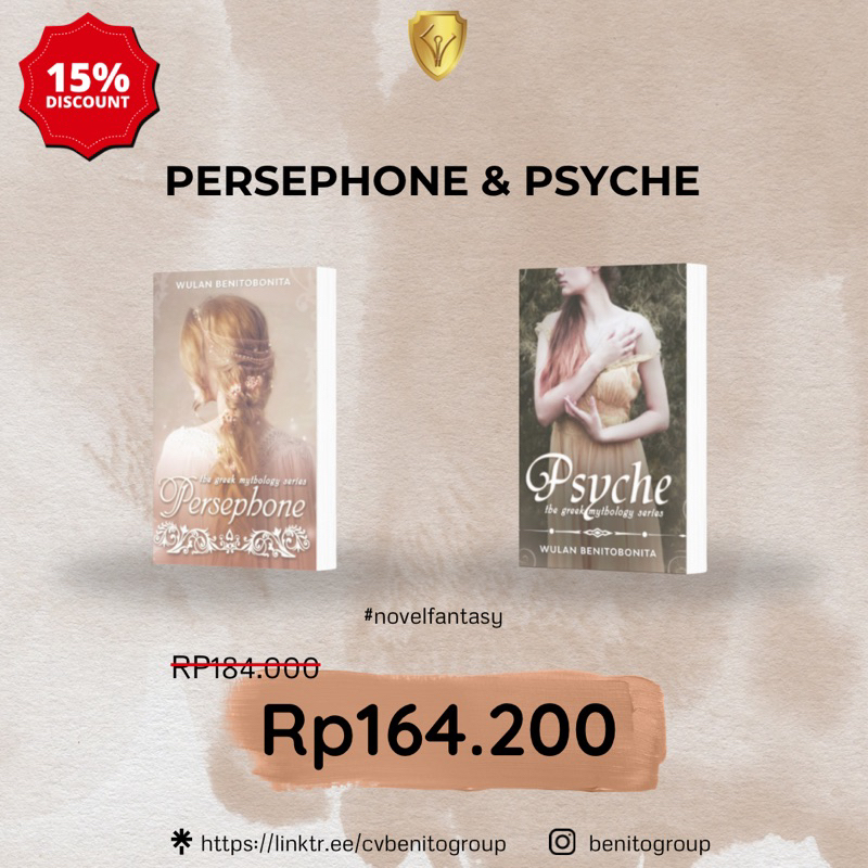 Jual Novel Mitologi Yunani Persephone dan Psyche | Shopee Indonesia