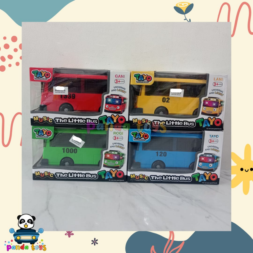 Jual MAINAN TAYO THE LITTLE BUS 2021A-MB LAMPU MUSIK | Shopee Indonesia
