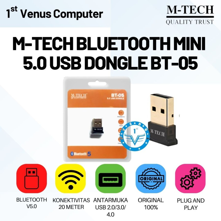 Jual DONGLE BLUETOOTH MINI 5.0 SANUPRO / DONGLE USB BLUETOOTH 5.0 / BT ...