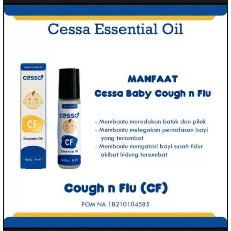 Jual Cessa cough and flu USIA 0-2 Tahun, pereda batuk dan pilek ...