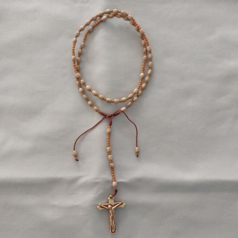 Jual Rosario Tali Kayu | Shopee Indonesia