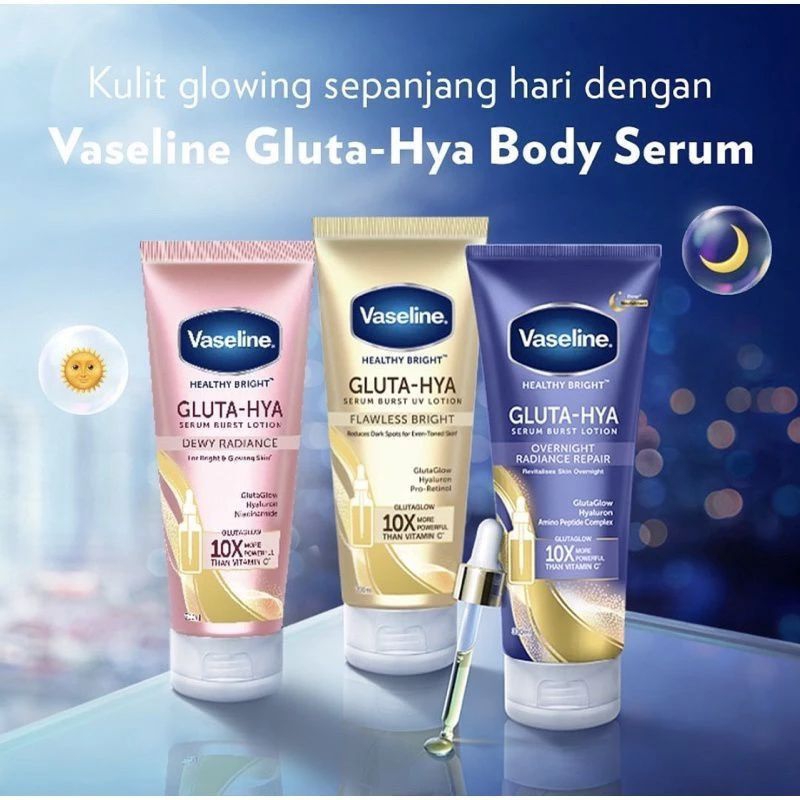 Jual VASELINE GLUTA HYA LOTION | Shopee Indonesia