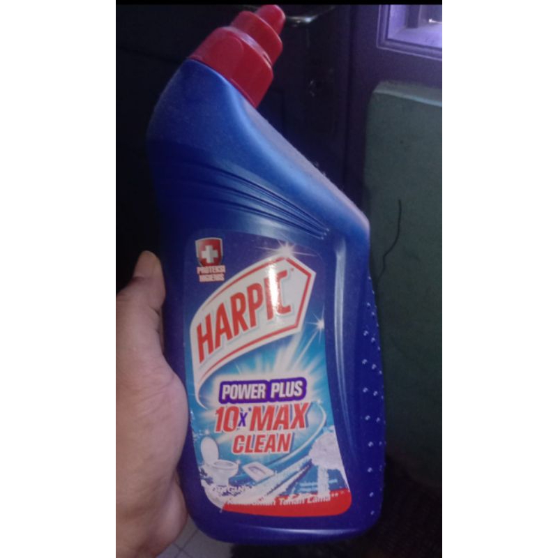 Jual harpic isi 450ml // harpic power plus 10x max clean | Shopee Indonesia