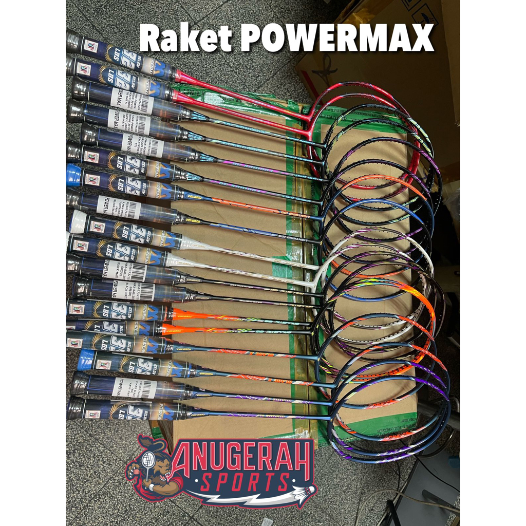 Jual Raket Badminton POWERMAX / POWER MAX ORIGINAL | Shopee Indonesia