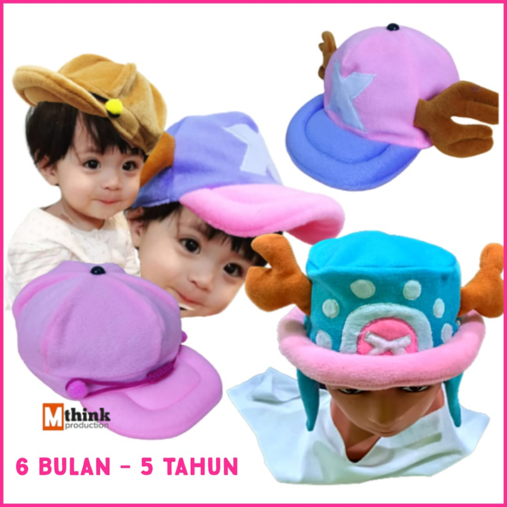Jual TERBARU KARAKTER ANIME TOPI ANAK CHOPPER CHAINSHAW MAN TRAFAGLAR ...