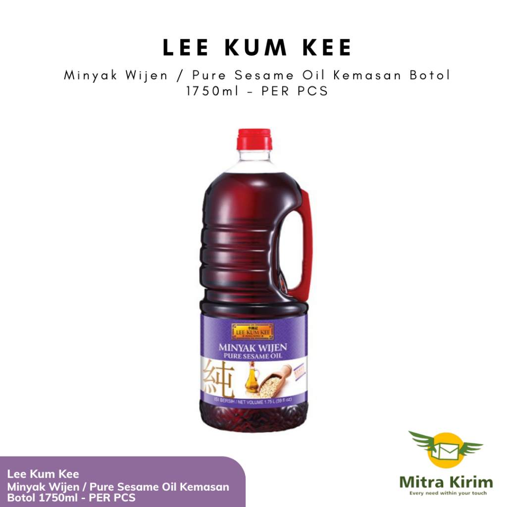 Jual Lee Kum Kee Minyak Wijen / Pure Sesame Oil 1750ml | Shopee Indonesia