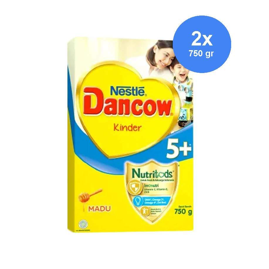 Jual Nestle Dancow 5+ Nutritods Susu Pertumbuhan Rasa Madu 5-12 Tahun ...