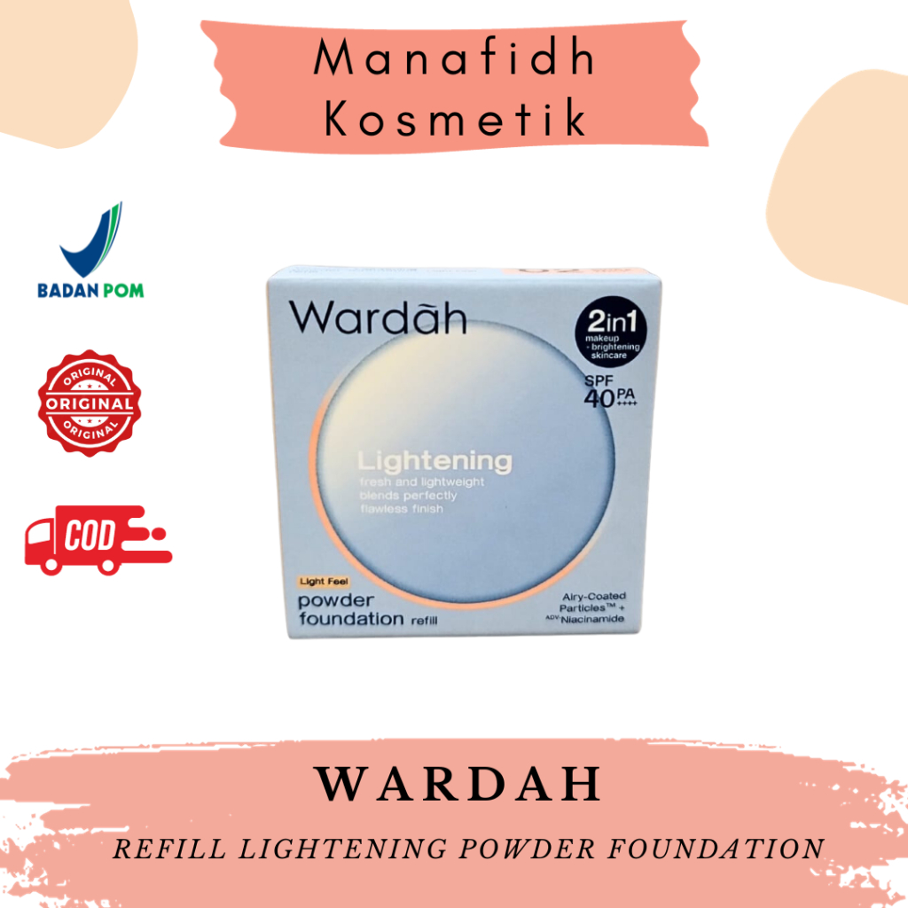 Jual [KEMASAN BARU] Wardah Refill Padat Powder Foundation | Shopee ...
