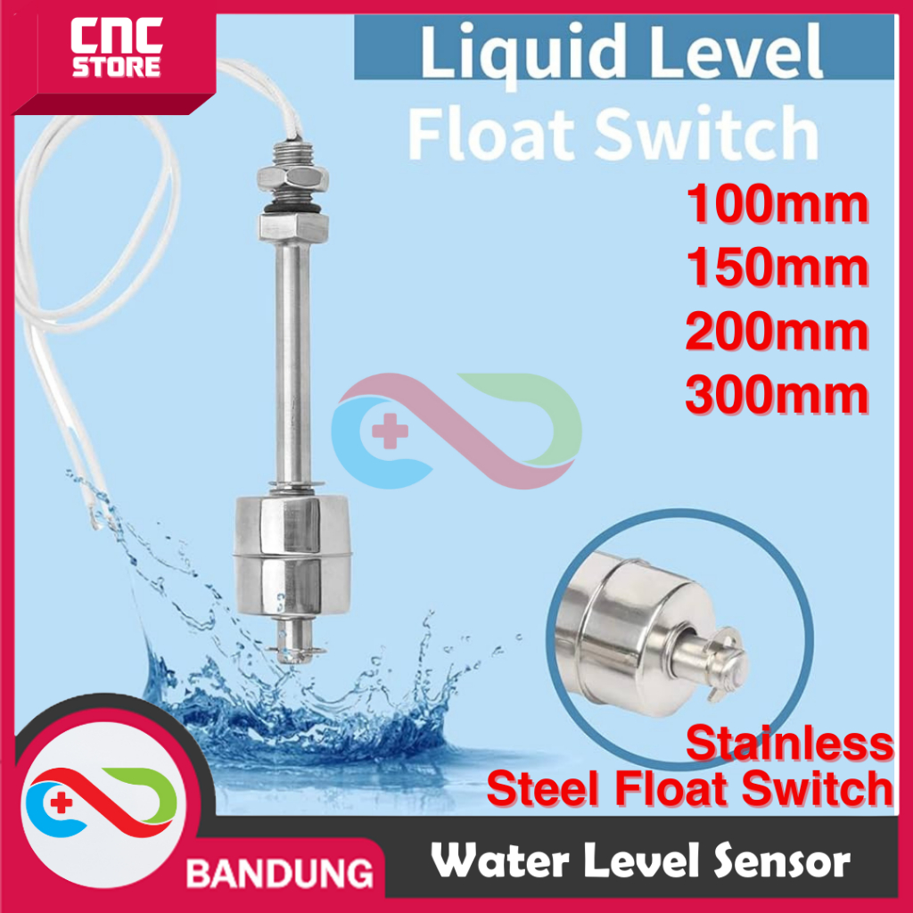 Jual STAINLESS STEEL FLOAT SWITCH TANK WATER LEVEL SENSOR AIR 220V ...