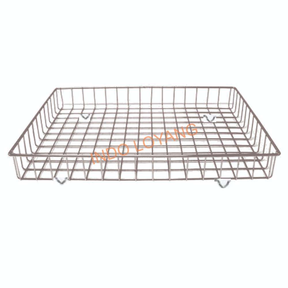 Jual peniris makanan cooling rack bentuk keranjang bahan stainless ...