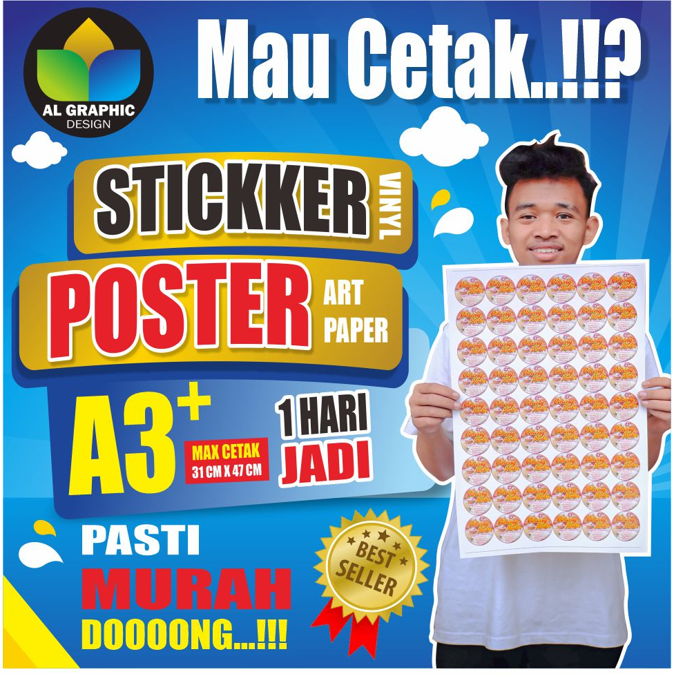 Jual POSTER/STICKER/UNDANGAN MURAH MERIAH | Shopee Indonesia