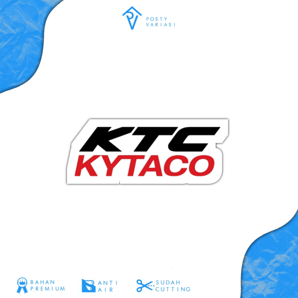 Jual Stiker KTC KYTACO Stiker Motor Sticker Racing Print Waterproof ...