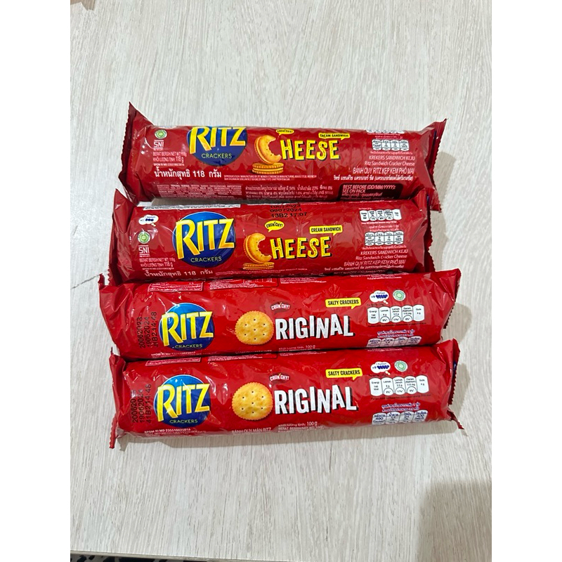 Jual RITZ ROLL BISKUIT KEJU CHEESE ORIGINAL 110gram | Shopee Indonesia