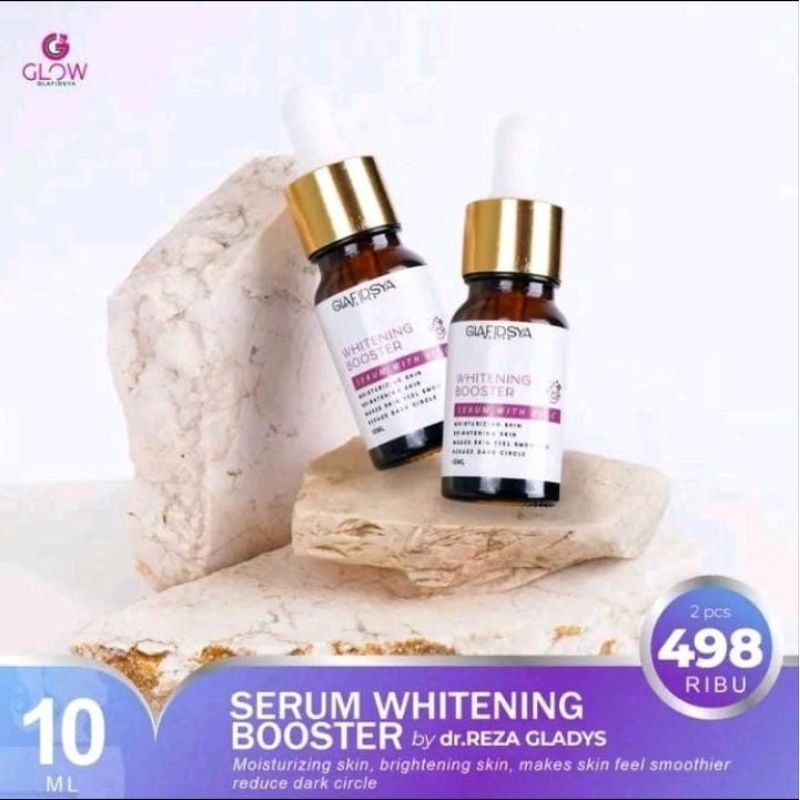 Jual ( 2 PCS) SERUM BOOSTER WHITENING GLAFIDSYA BY dr REZA | ORIGINAL ...