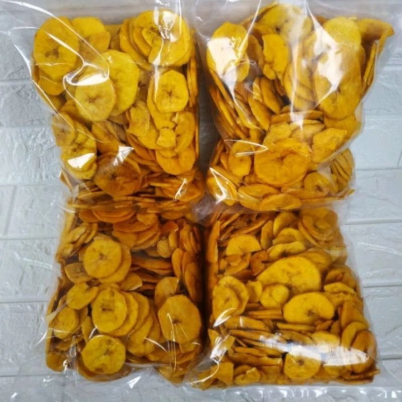 Jual Kripik pisang manis kemasan 250gr | Shopee Indonesia
