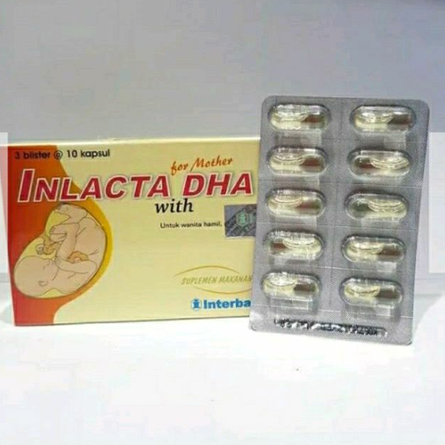 Jual inlacta DHA strip 10 capsul | Shopee Indonesia