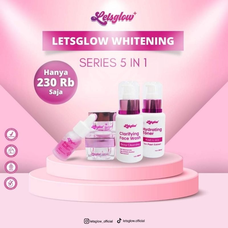 Jual Paket Lets Glow Skincare Original Dan BPOM LetsGlow | Shopee Indonesia