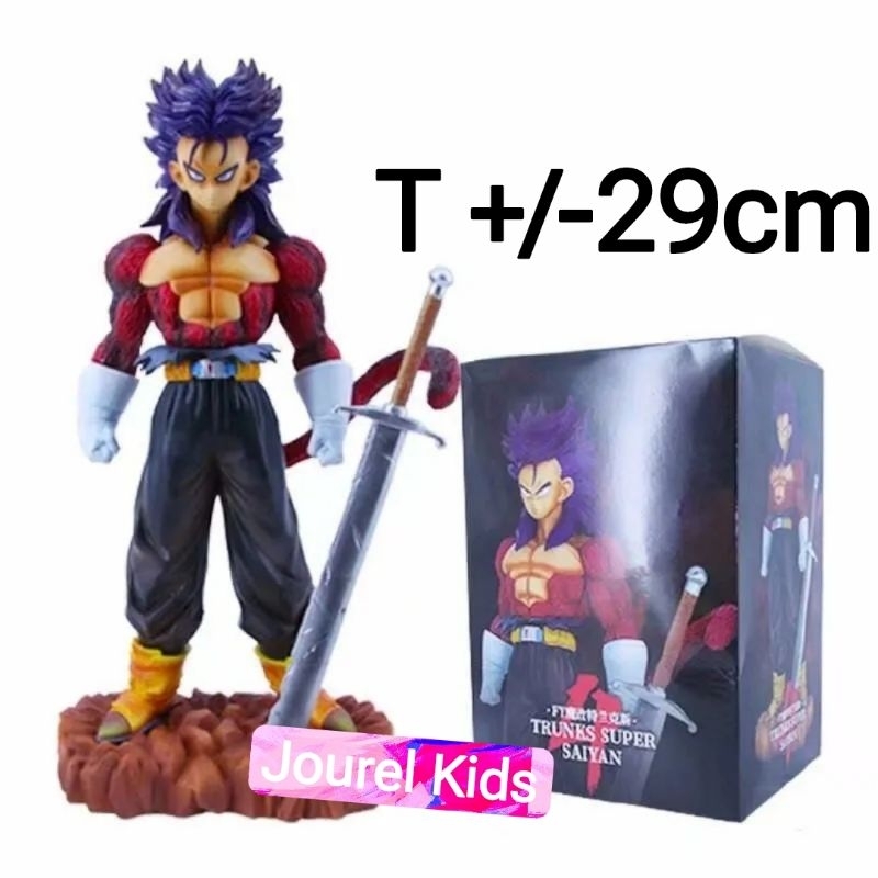 Jual Action Figure Saiyan 4 Trunks Box Dragon Ball | Shopee Indonesia